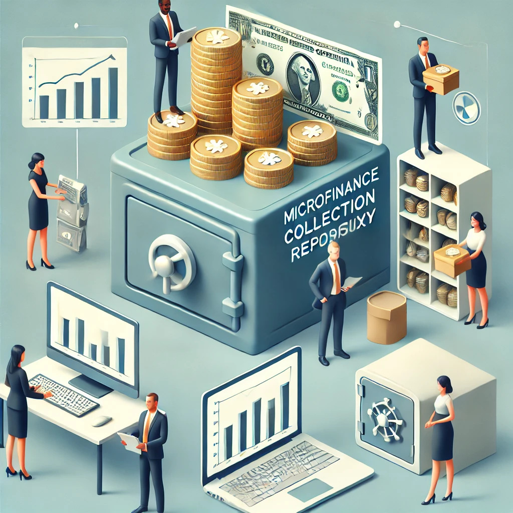 Micro finance collection repository